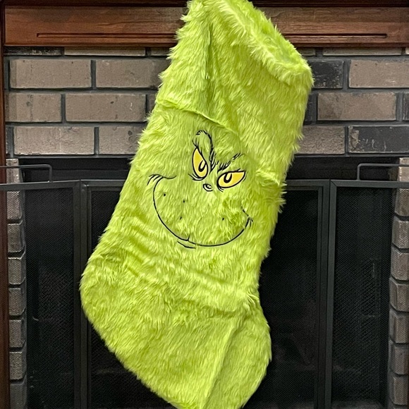 Dr. Seuss | Holiday | Jumbo Grinch Stocking | Poshmark